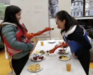 Arm-a-Dine – augmented social eating – Exertion Games Lab